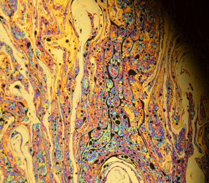 Beautiful Psychedelic Abstraction - Interference in Soap Films in ...