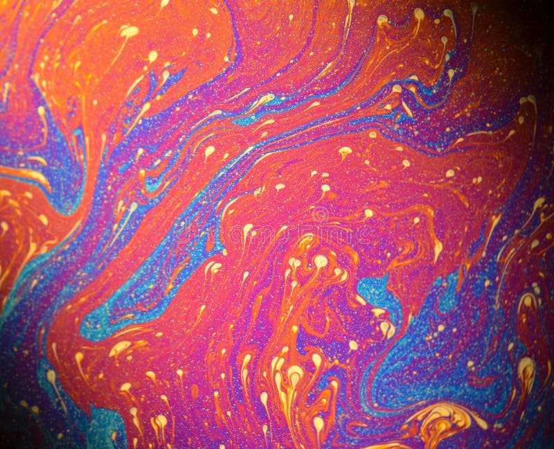 Beautiful Psychedelic Abstraction - Interference in Soap Films in ...