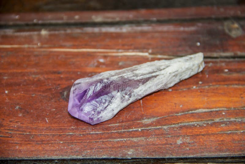 Amethyst scepter stock photo. Image of natural, amethyst - 231553250