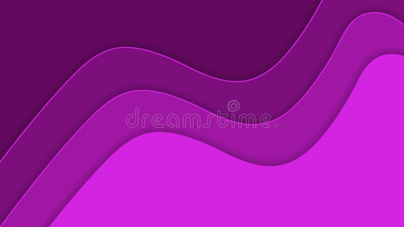 Beautiful Purple Wavy Background is Made in Layer Style Stock Vector ...