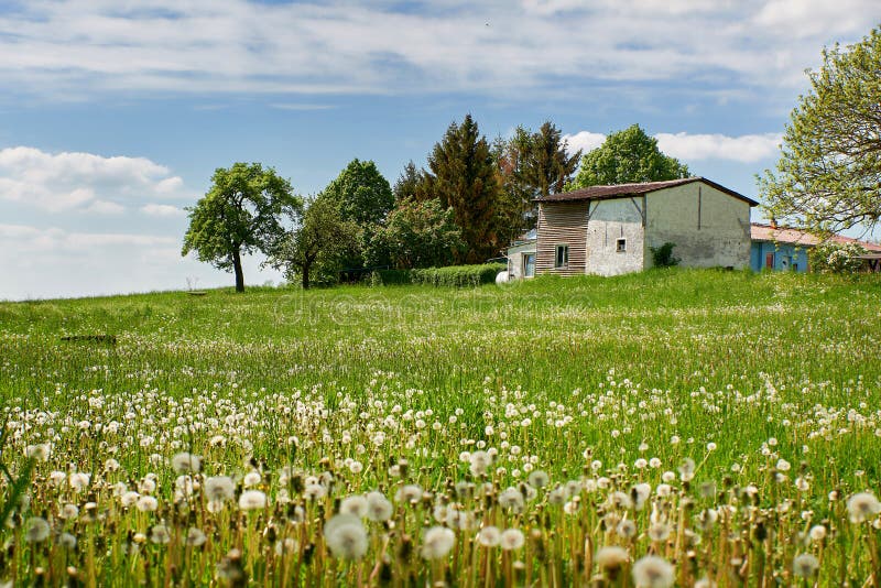 Beautiful Quiet Countryside Stock Image - Image of hill, english: 93046207