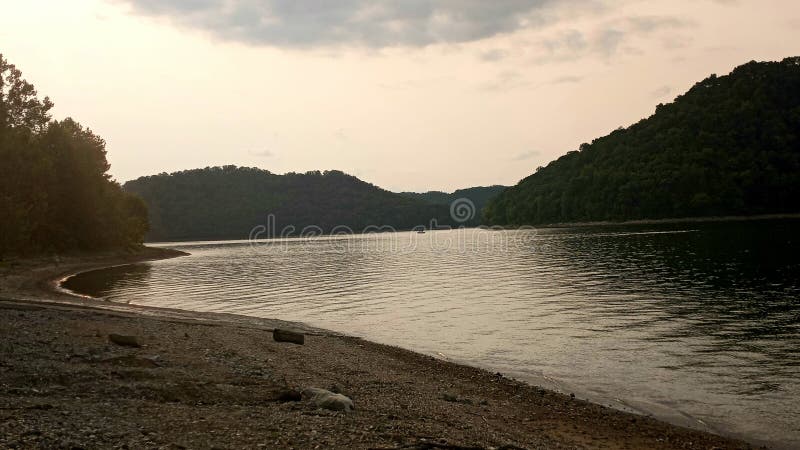 Beautiful, Quiet, Lazy, Country Lake in Summer Stock Image - Image of ...