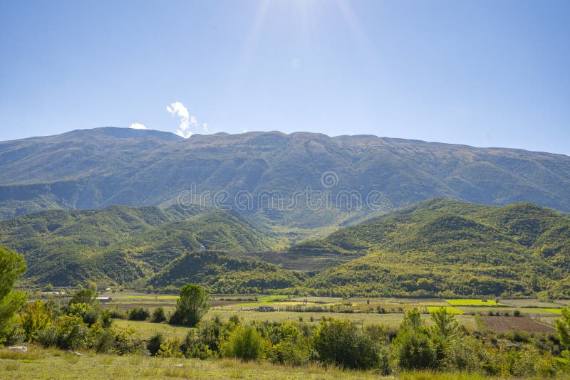 Beautiful and Quiet Nature Landscape Stock Photo - Image of ...