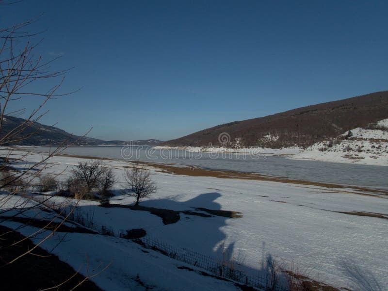 Beautiful Quiet Sunny Winter Landscape Stock Photo - Image of landscape ...