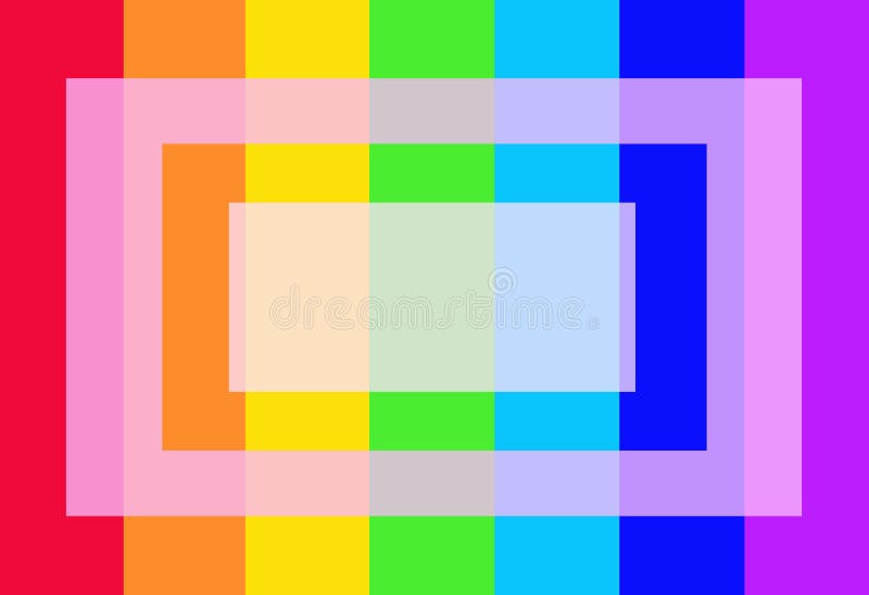 Beautiful Rainbow Background with Space for Text. Rainbow Stripe ...