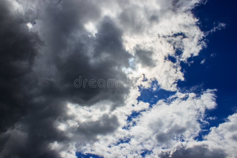 Beautiful Raining Clouds and Sky. Stock Image - Image of clear, climate ...