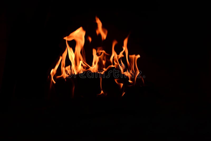 Real hot fire stock image. Image of energy, element - 255450291