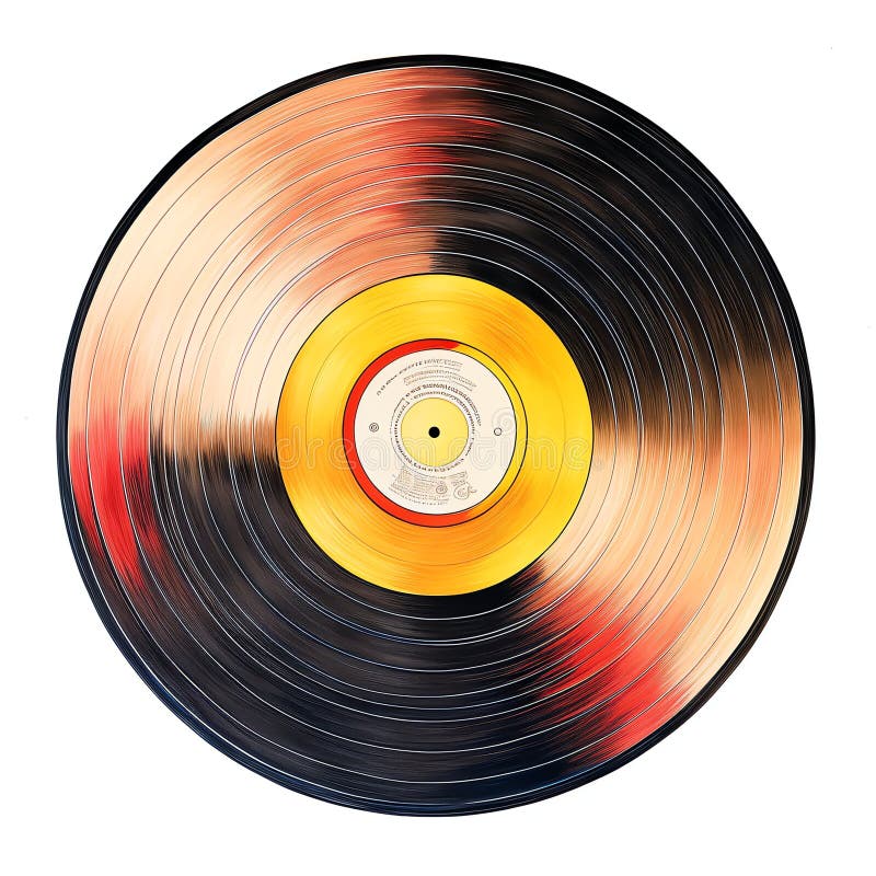 Beautiful Record Album Clipart Illustration Stock Illustration ...