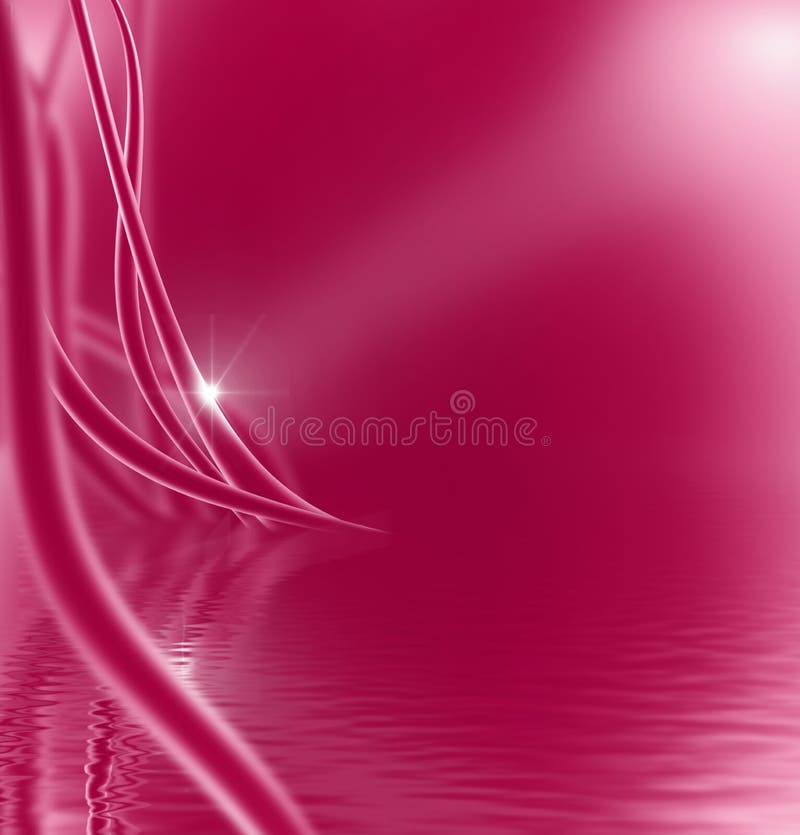 Beautiful Red Abstract Background Stock Illustration - Illustration of ...