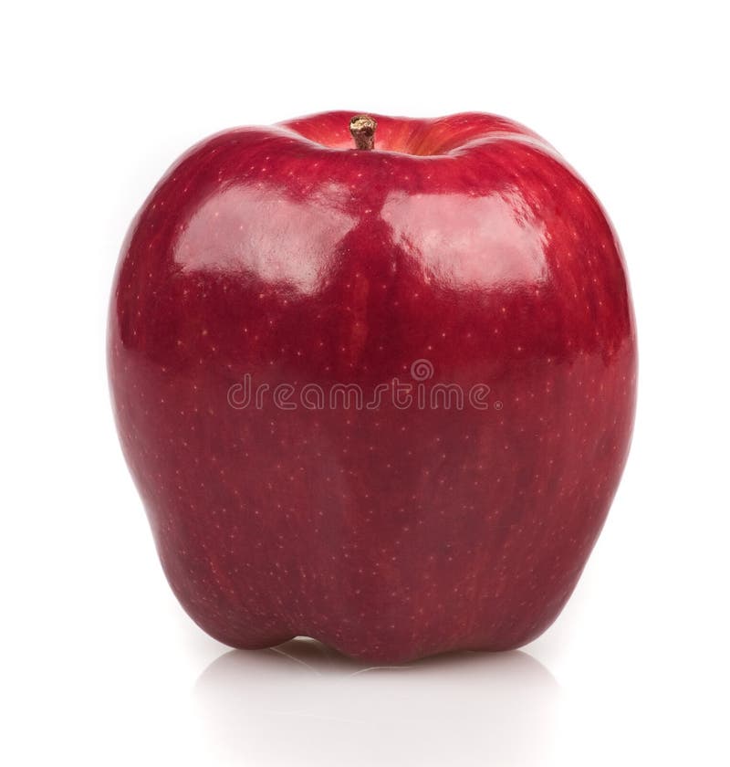 Beautiful red apple stock image. Image of green, delicious - 9662569