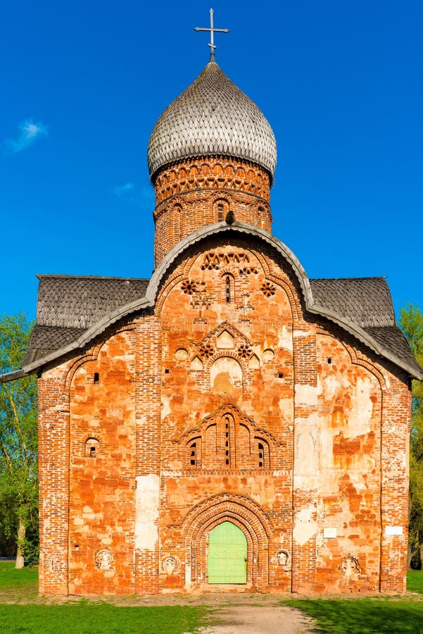 Beautiful red brick church stock photo. Image of cathedral - 41337354