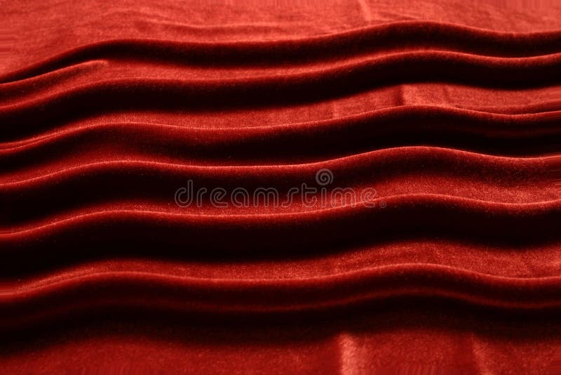 Beautiful Red Draping Satin_2 Stock Image - Image of design, rouge ...