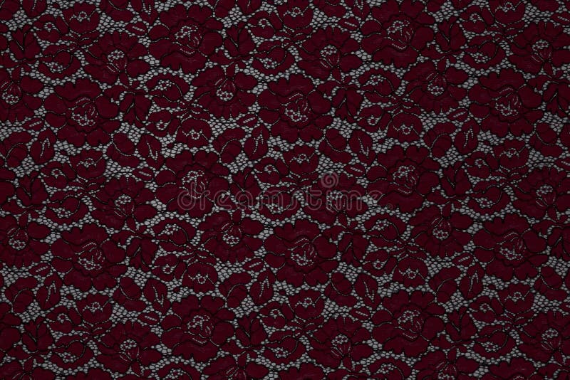 Fabric With Red Floral Pattern Stock Image - Image of flowers, cotton ...