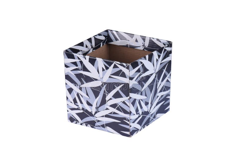 Beautiful Red Gift Box with Open Lid with Side View and Space for Text ...