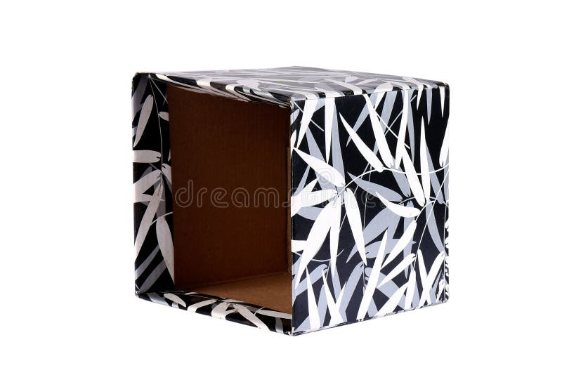 Beautiful Red Gift Box with Open Lid with Side View and Space for Text ...