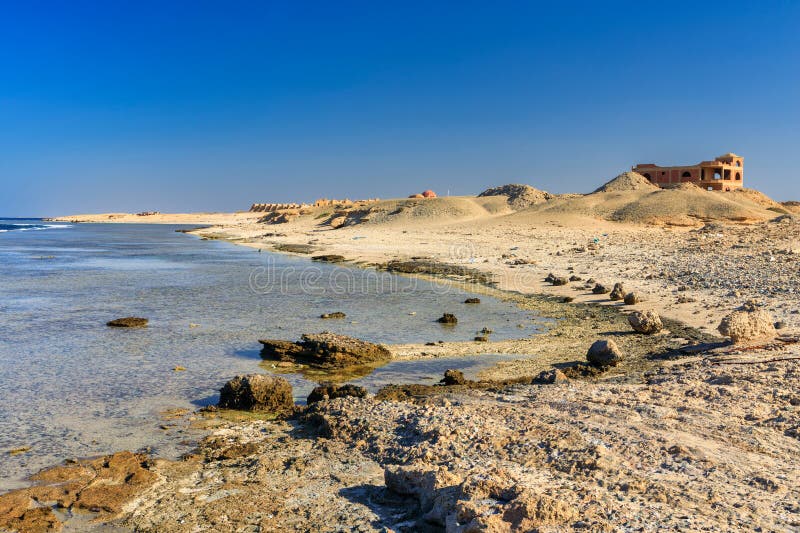 Beautiful Red Sea Coast in Marsa Alam, Egypt Stock Photo - Image of ...