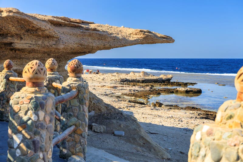 Beautiful Red Sea Coast in Marsa Alam, Egypt Stock Image - Image of ...