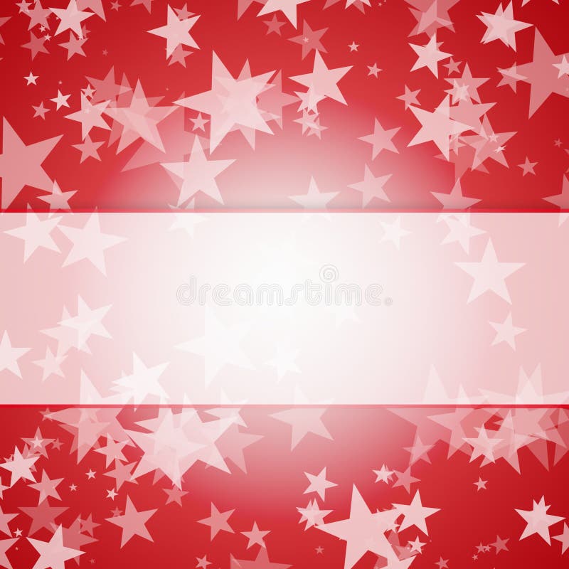 Beautiful red star frame stock illustration. Illustration of shine ...