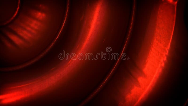 Beautiful Red Twist from Corner Looping Foil Background - Abstract 3D Rendering Stock ...