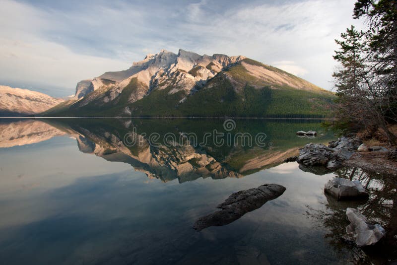 Beautiful Reflection stock image. Image of fishing, kayaking - 18746549