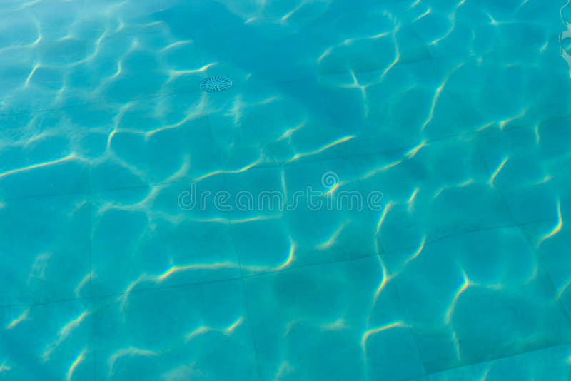 Beautiful Refreshing Blue Swimming Pool Water Stock Image - Image of ...