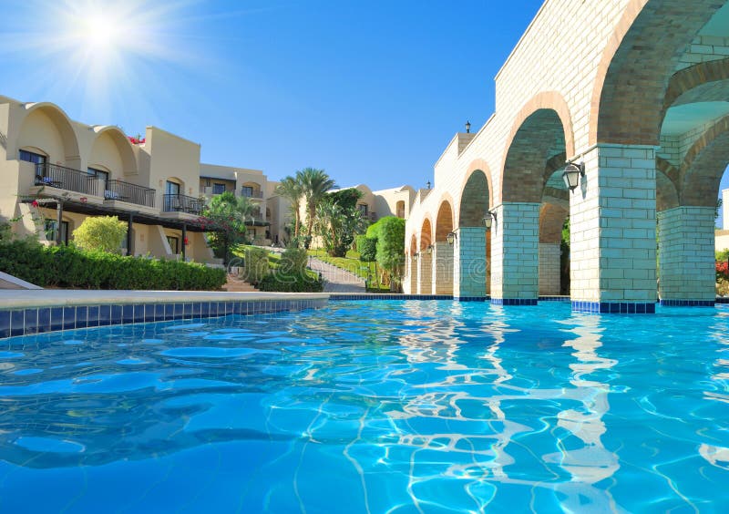 Beautiful resort stock photo. Image of comfortable, islands - 10191572