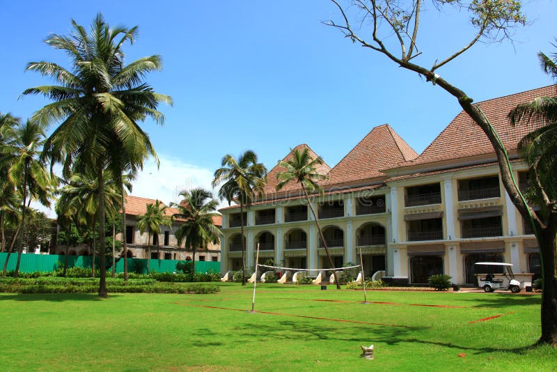 Beautiful resort building stock photo. Image of sunny - 34180870