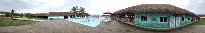 Beautiful Resort in Colombia Stock Photo - Image of waterway, backyard ...