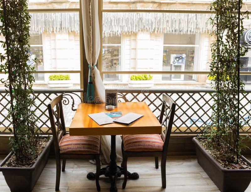 Restaurant Terrace Next To the Port Exit Editorial Stock Image - Image ...