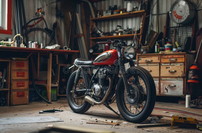 Beautiful Retro Cafe Racer Motorcycle Beautiful Retro Cafe Racer ...