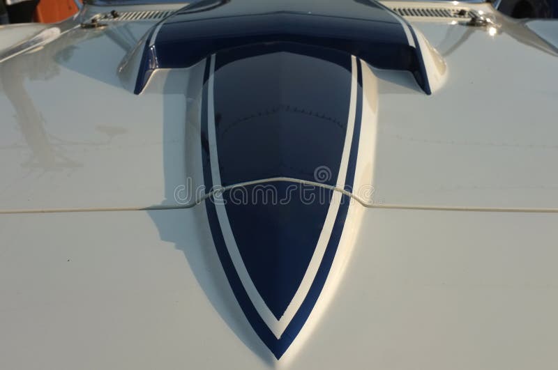 Beautiful Retro Car with Bonnet Stock Photo - Image of elegant, luxury ...