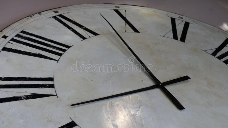 Beautiful retro clock face stock image. Image of countdown - 88301107