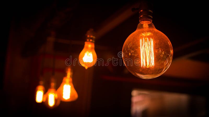 Beautiful Retro Luxury Interior Lighting Lamp Decor. Stock Photo ...