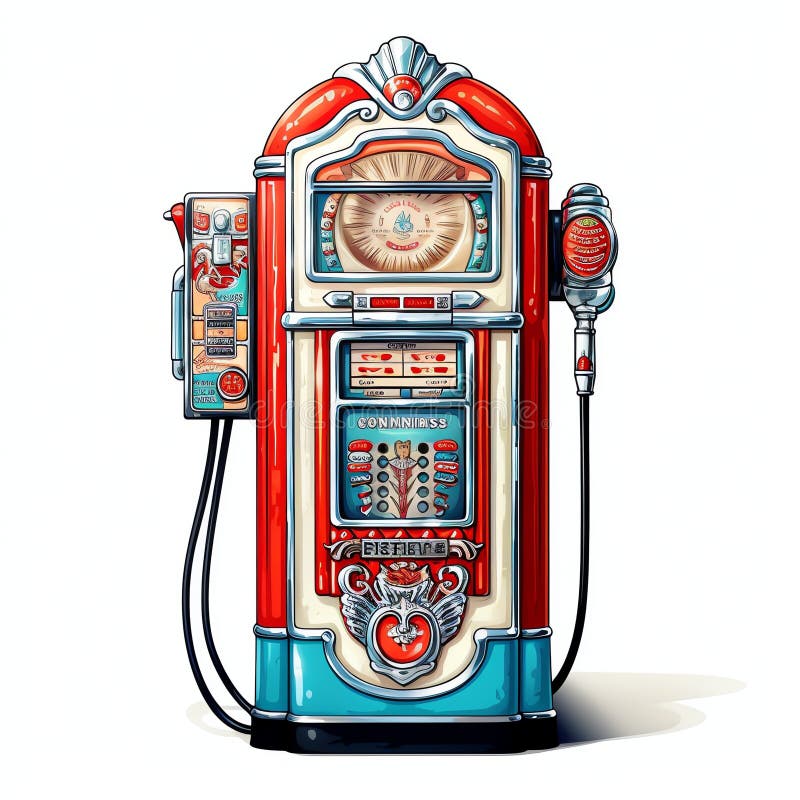 Beautiful Retro Radio Clipart Illustration Stock Illustration ...