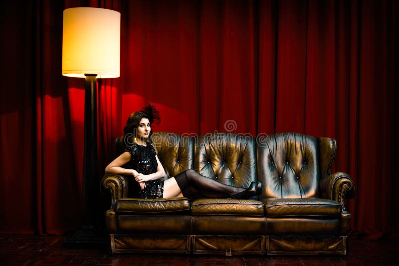 Beautiful Retro Stiled Woman Stock Photos - Free & Royalty-Free Stock ...