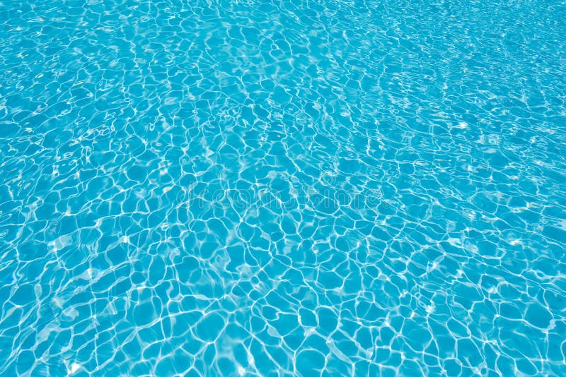 Ripple Wave and Water Surface in Swimming Pool Stock Photo - Image of ...