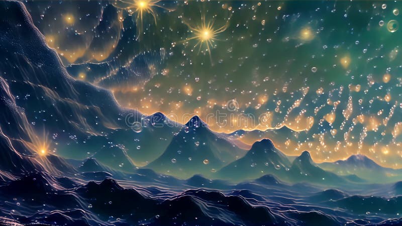 Ripples in the Cosmic Spacetime Stock Footage - Video of background ...