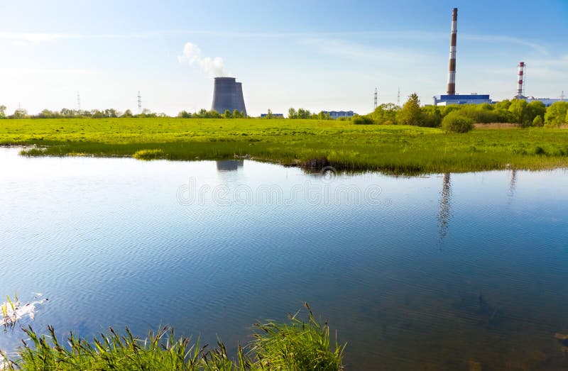 Beautiful River Scene stock photo. Image of beautiful - 6865088