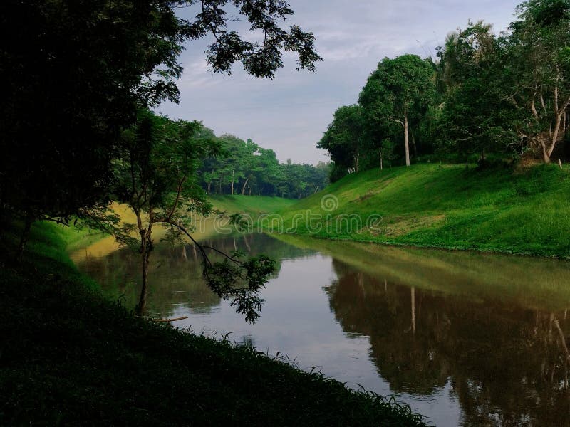 Beautiful River in Banyuwangi Indonesia Stock Photo - Image of river ...
