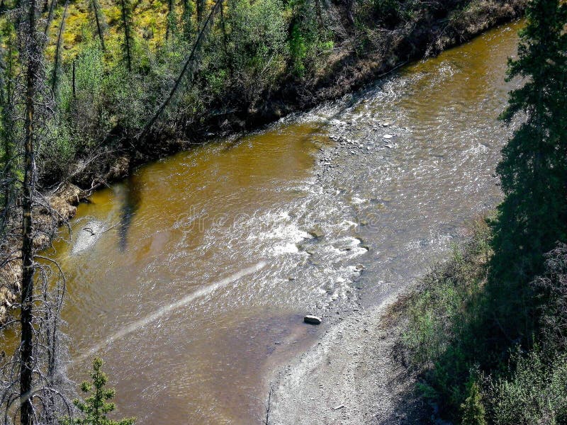 Beautiful River Flowing by stock photo. Image of river - 111519468