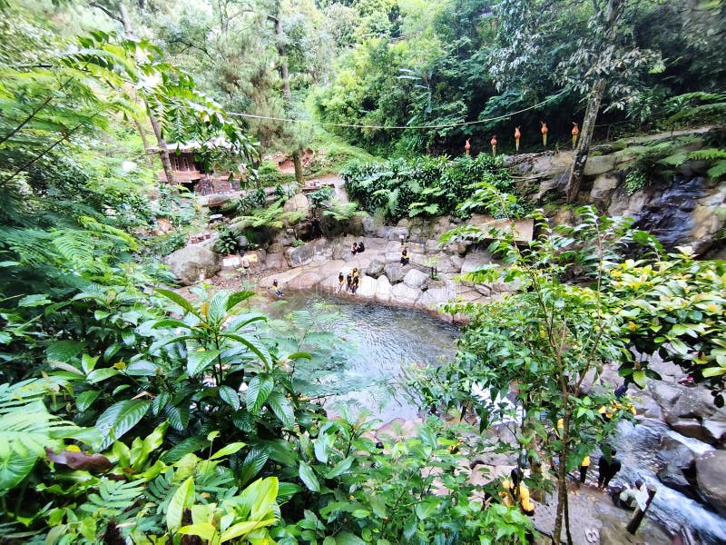 Beautiful River with Greenery at Batu Layang West Java Indonesia Stock ...
