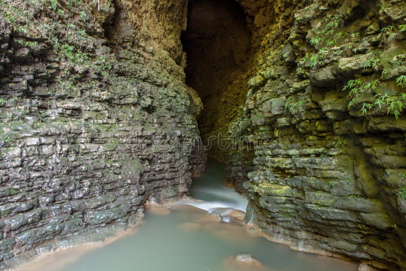 Beautiful River Stream in the. Stock Photo - Image of landscape, water ...