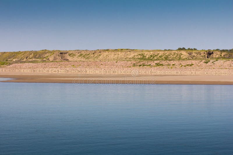 Beautiful river Syrdarya stock photo. Image of nature - 103592316