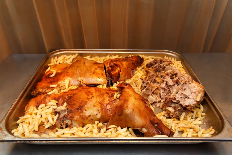 A Beautiful Roast Suckling Pig Stock Image - Image of banquet, piggy ...