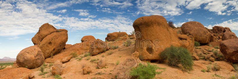 Beautiful Rock Formations at Damaraland Stock Image - Image of nature ...
