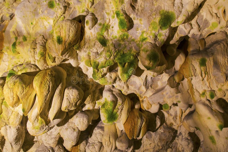 Beautiful Rock Formations Inside the Cave Stock Image - Image of karst ...
