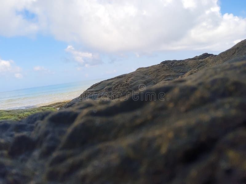 Beautiful Rocks by the Beach. Stock Photo - Image of summer, landscape ...