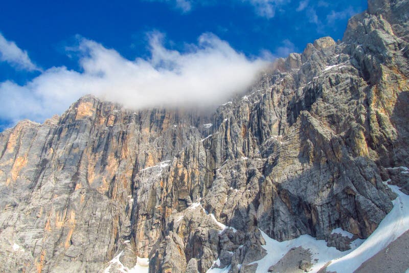 Beautiful Rocky Pass between Mountains Stock Image - Image of austria ...