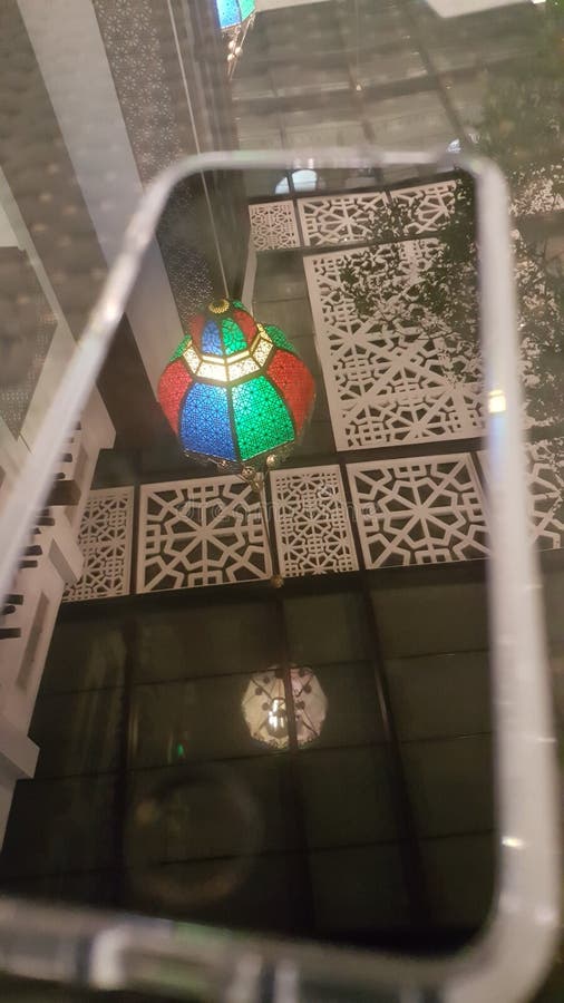 Beautiful Roof Interior Design Reflection Stock Photo - Image of glass ...