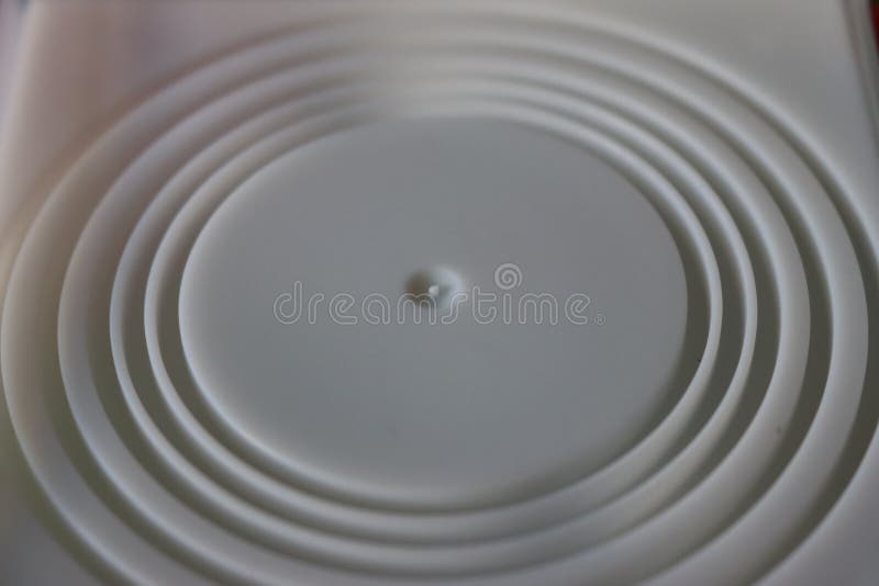 Beautiful Round Circles of Different Size Concentric White Grooves ...